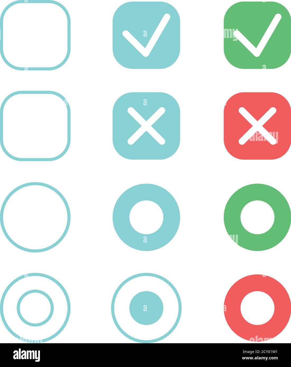 Circles component Stock Vector Images - Alamy