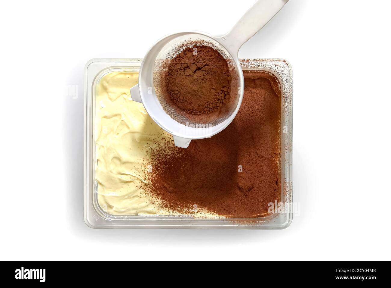 Italian dessert Cut Out Stock Images & Pictures - Alamy