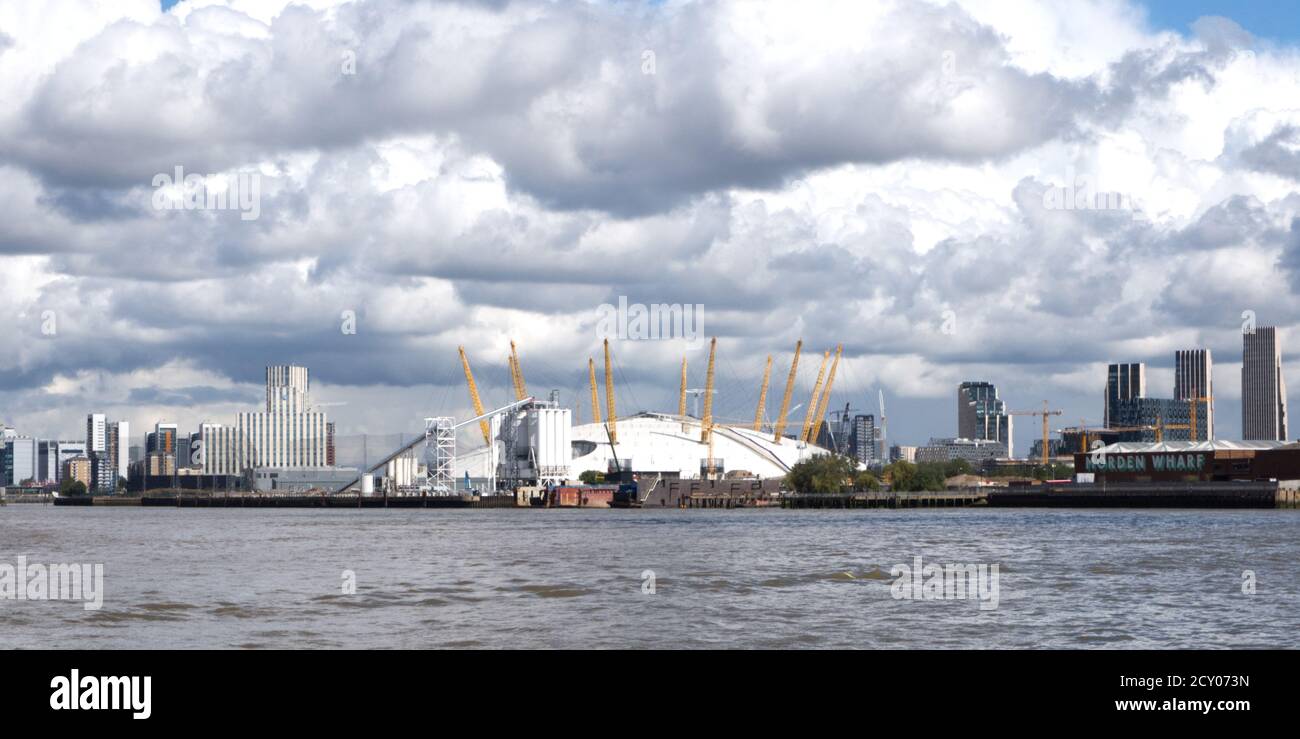 The O2 Concert Arena, previously the Millenium Dome. Greenwich ...