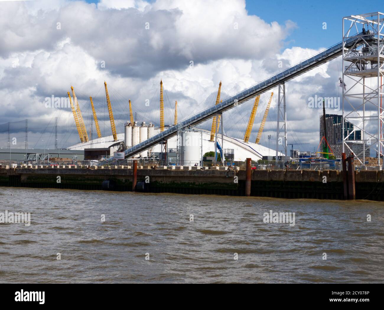 The O2 Concert Arena, previously the Millenium Dome. Greenwich ...