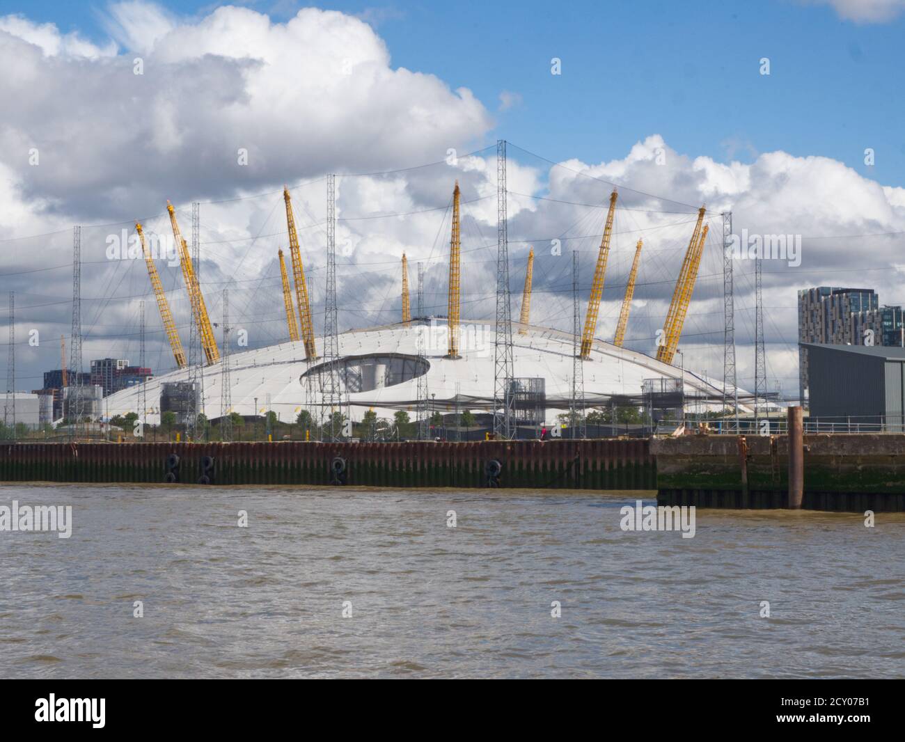 The O2 Concert Arena, previously the Millenium Dome. Greenwich ...