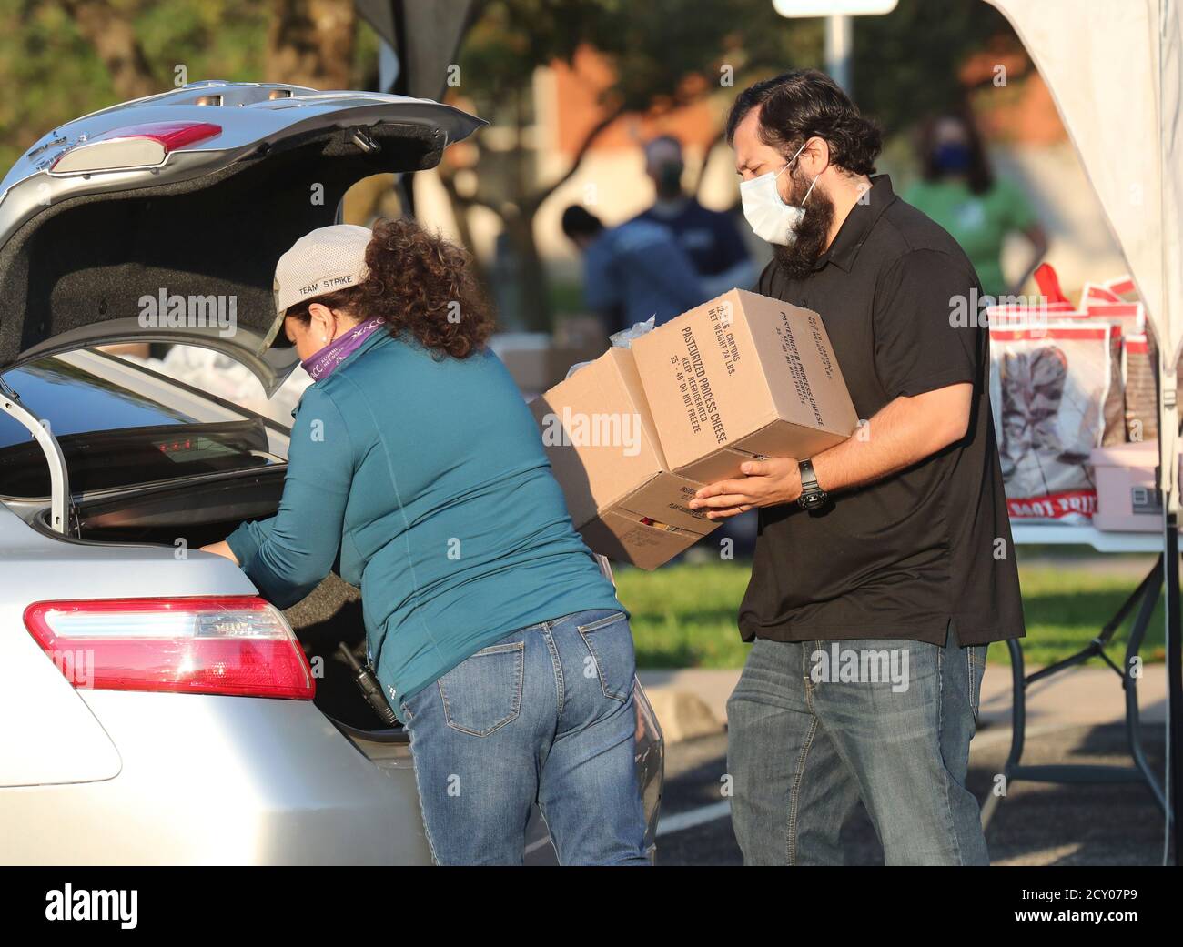Catholic church disaster relief hi-res stock photography and images - Alamy