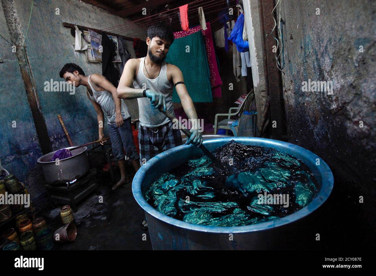 Industrial dyeing hi-res stock photography and images - Alamy