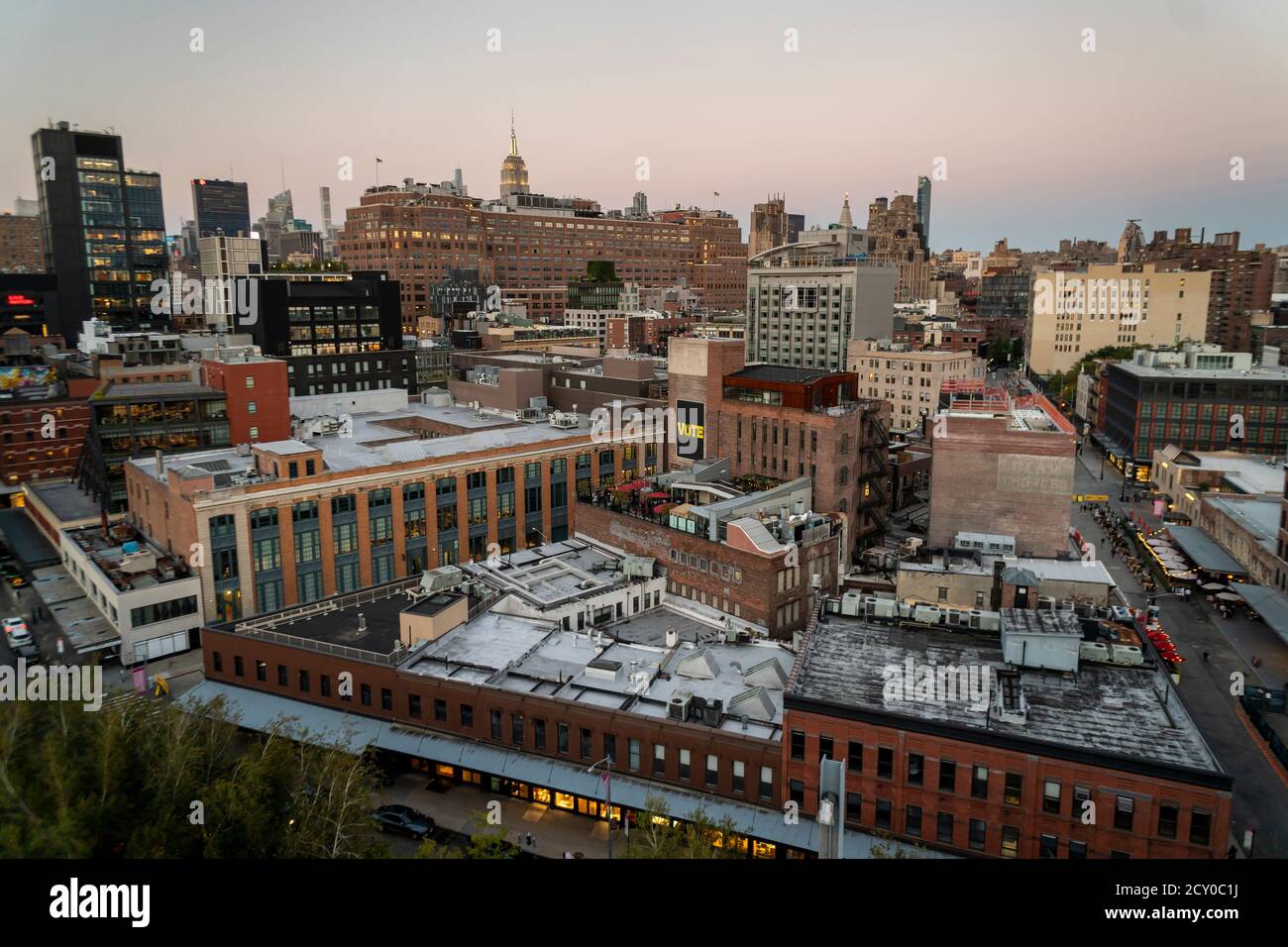 Meatpacking district aerial pandemic 2020 hi-res stock photography and ...
