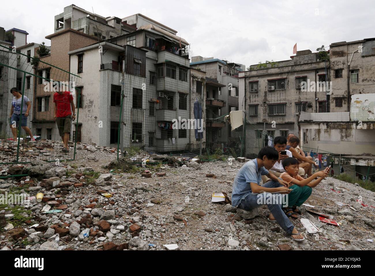Slum Area China High Resolution Stock Photography and Images - Alamy