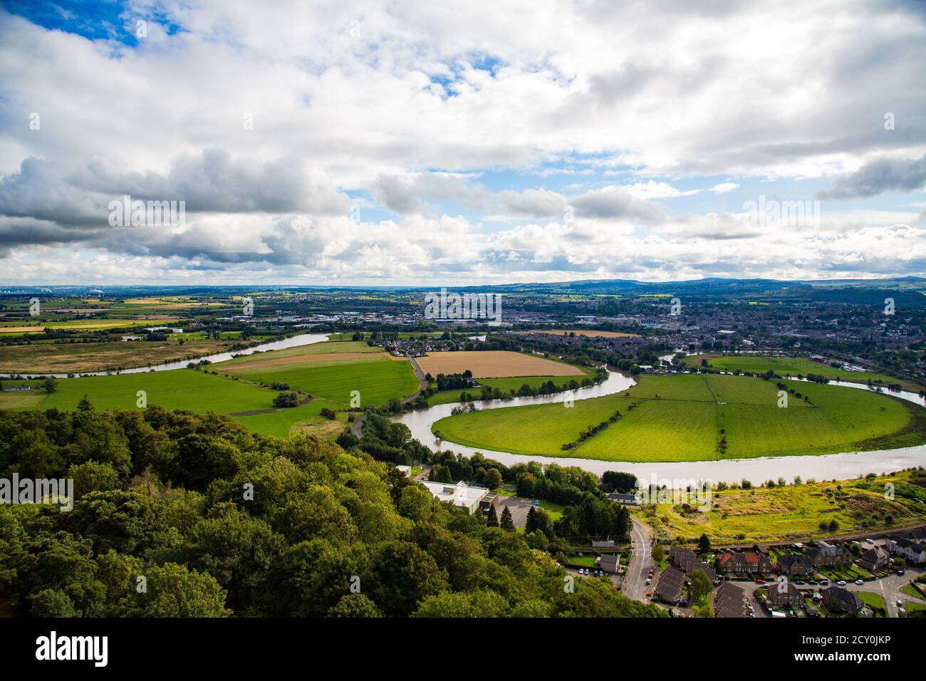 Stirling castle aerial hi-res stock photography and images - Alamy