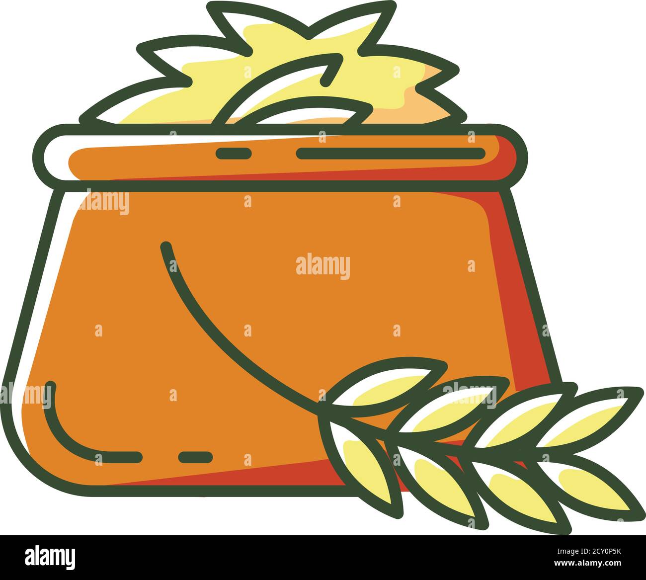 Barley RGB color icon Stock Vector Image & Art - Alamy