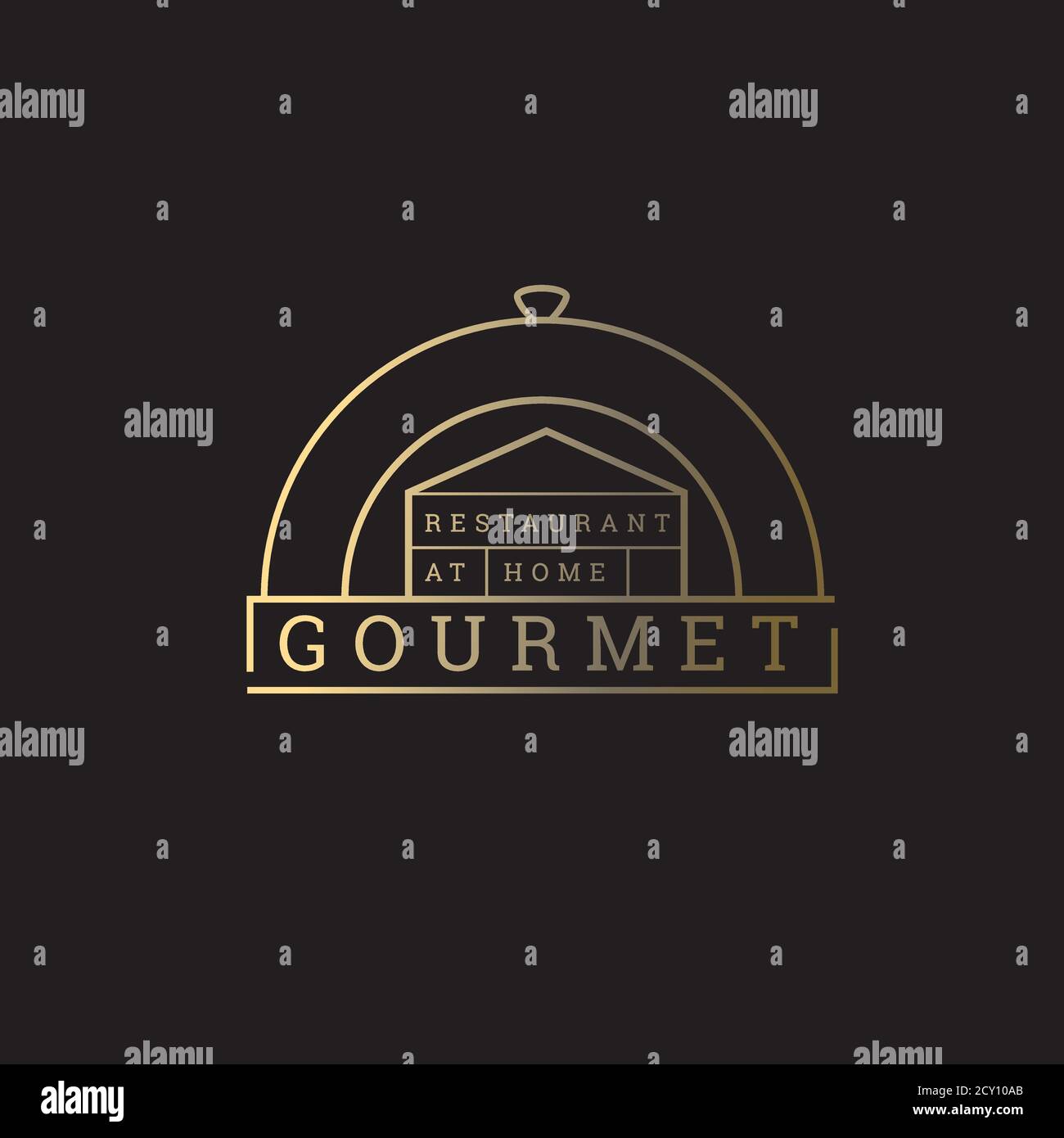 Gourmet vector illustration. Gourmet icon. Gourmet illustration Stock ...
