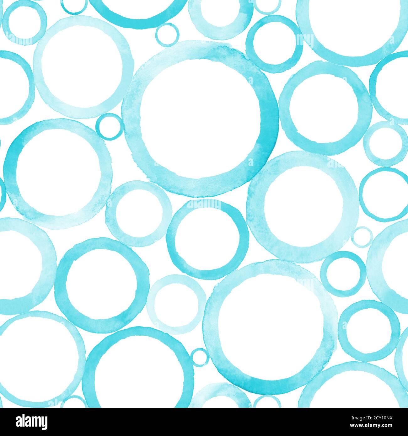 Turquoise And White Pattern