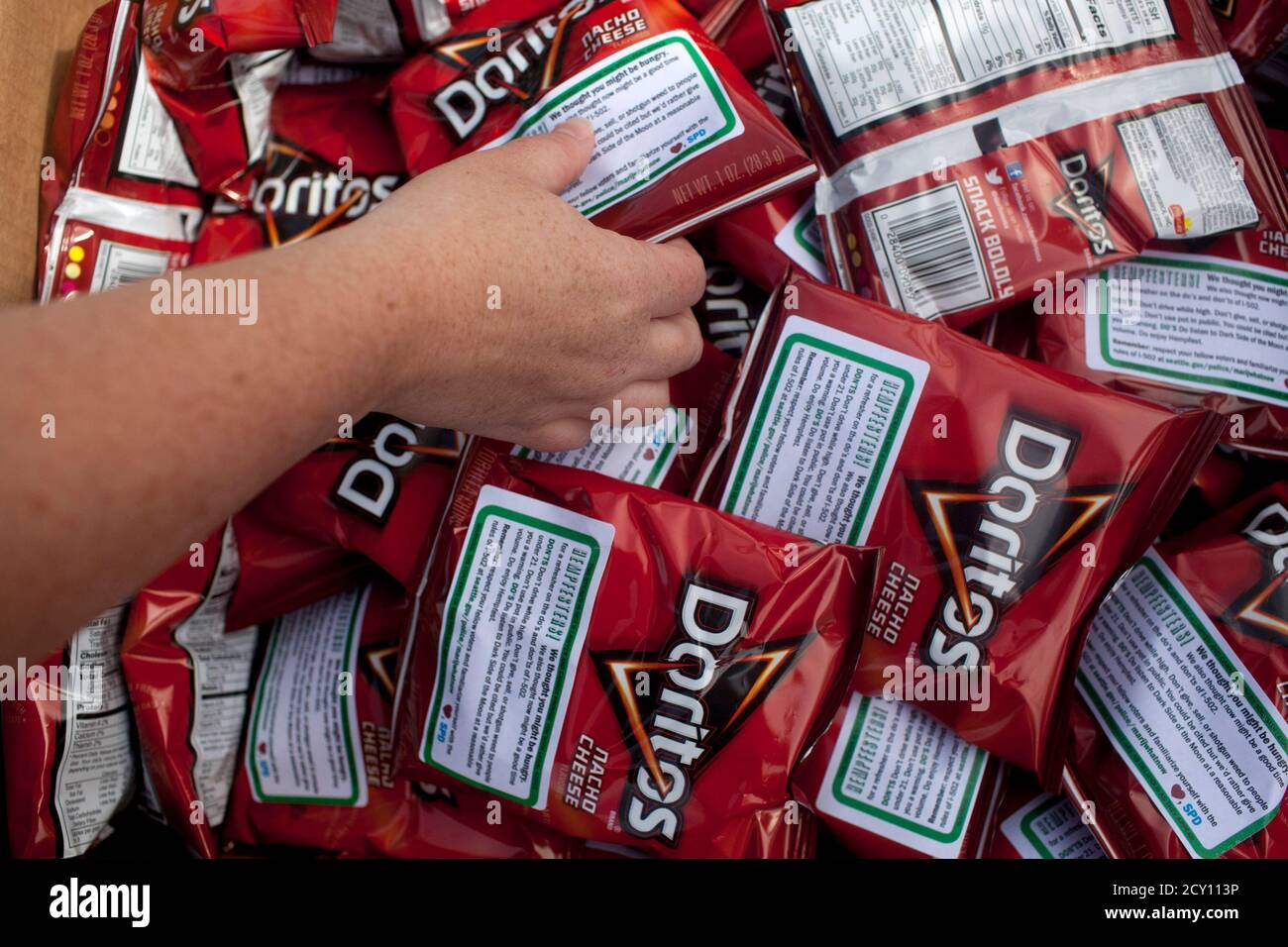 Doritos logo hi-res stock photography and images - Alamy