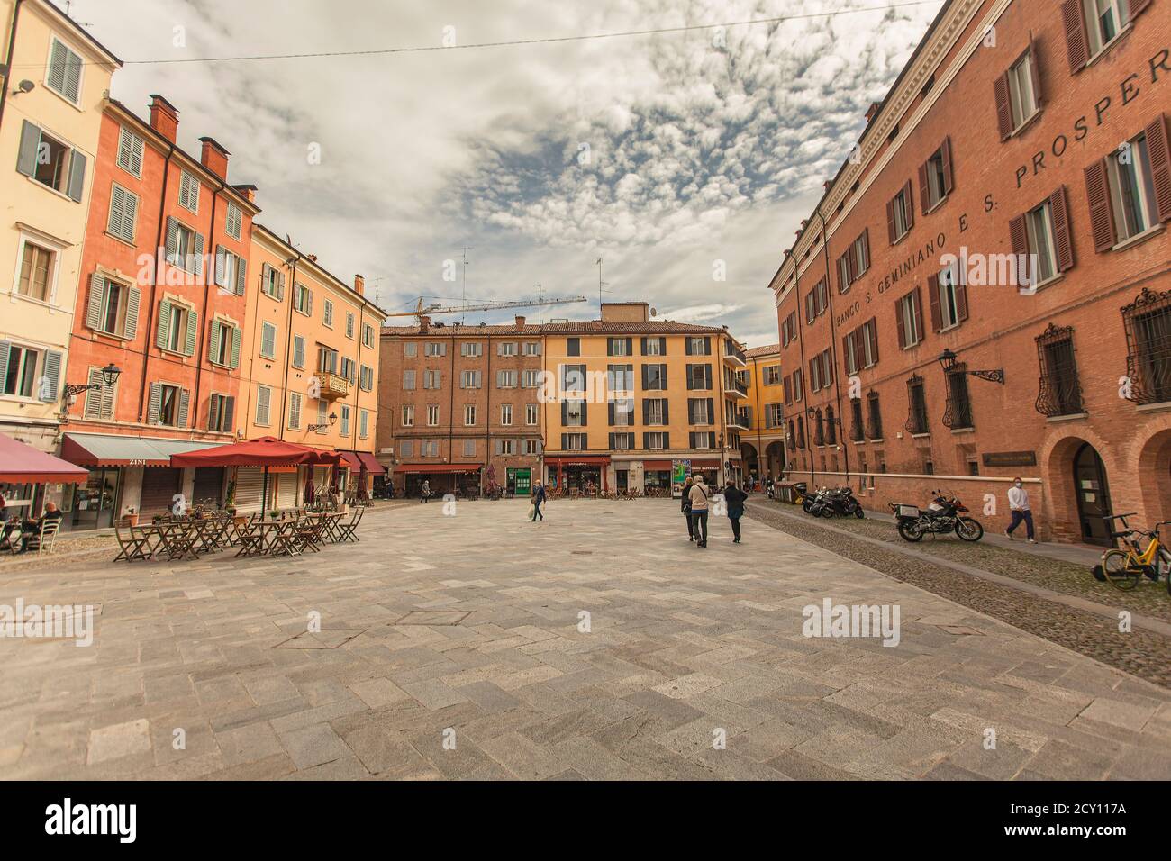 Piazza XX Settembre in Modena, Italy 2 Stock Photo - Alamy