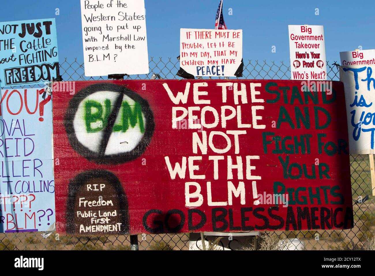 Cliven Bundy Standoff High Resolution Stock Photography and Images - Alamy