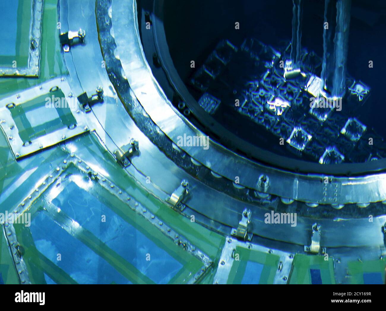 Uranium rods in a nuclear reactor hi-res stock photography and images ...