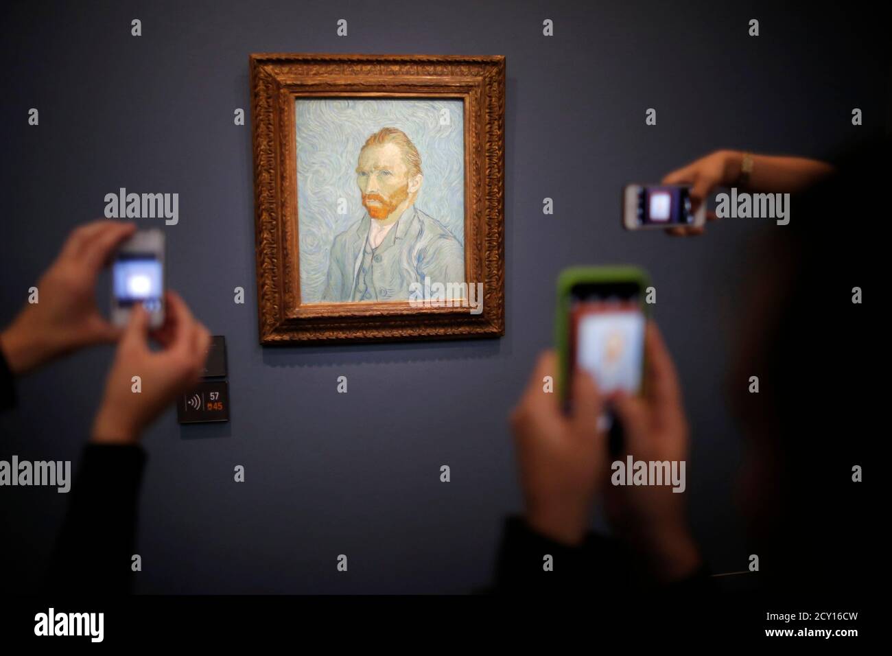 Last self portrait van gogh hi-res stock photography and images - Alamy