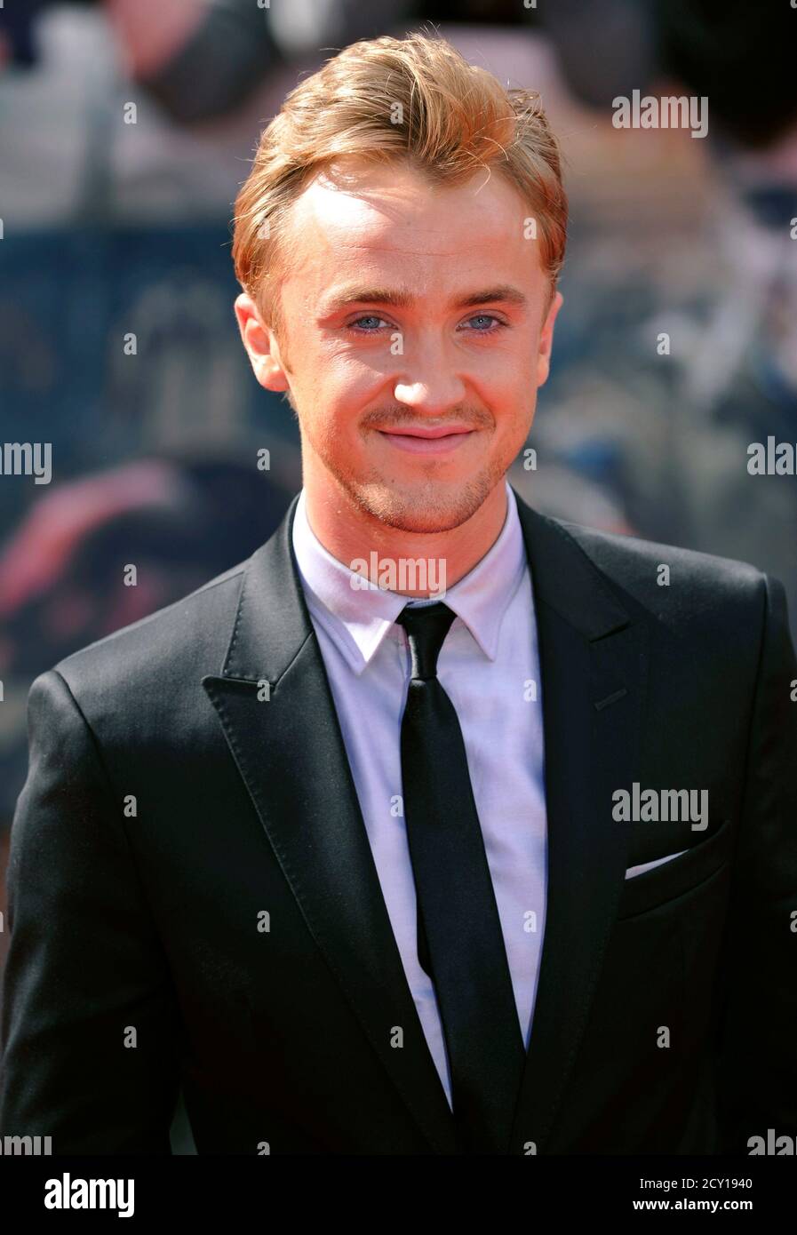 Actor tom felton arrives premiere hi-res stock photography and images ...
