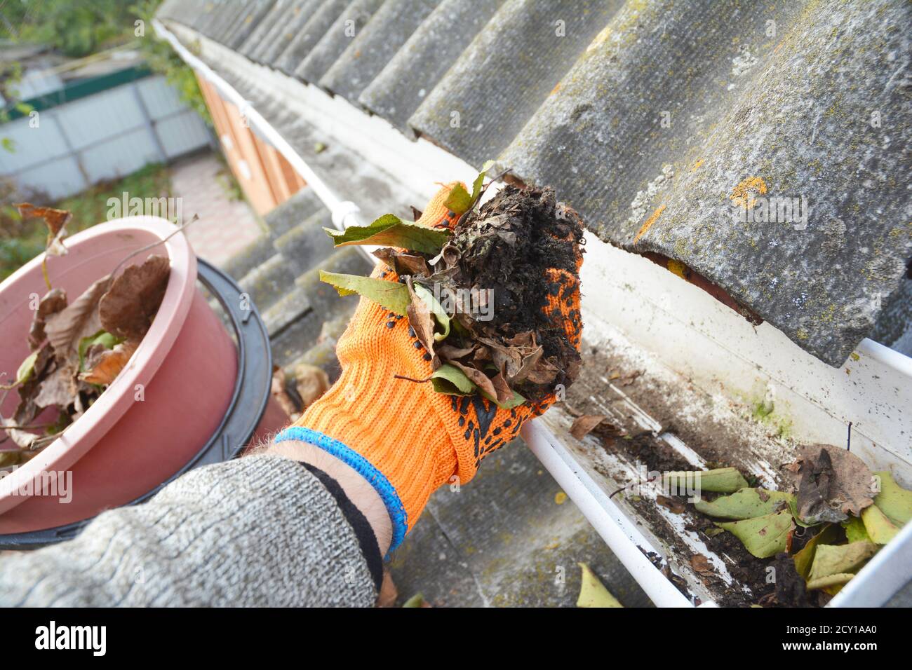 Roof Gutter Cleaning Tips. Clean Your Gutters. Gutter Cleaning from ...