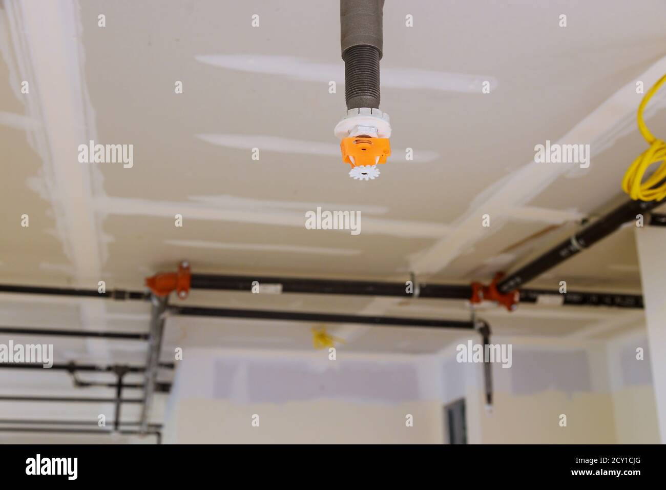 Fire extinguishing system sprinkler detector fire sprinkler on the ...