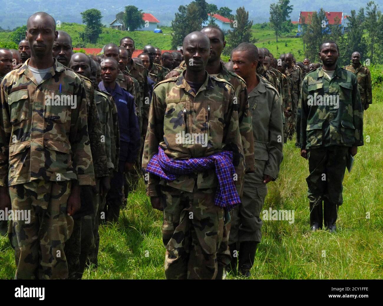 African troops hi-res stock photography and images - Alamy