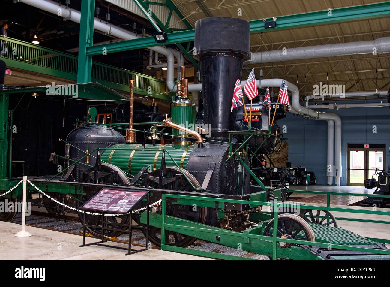 Steam locomotive john bull hi-res stock photography and images - Alamy