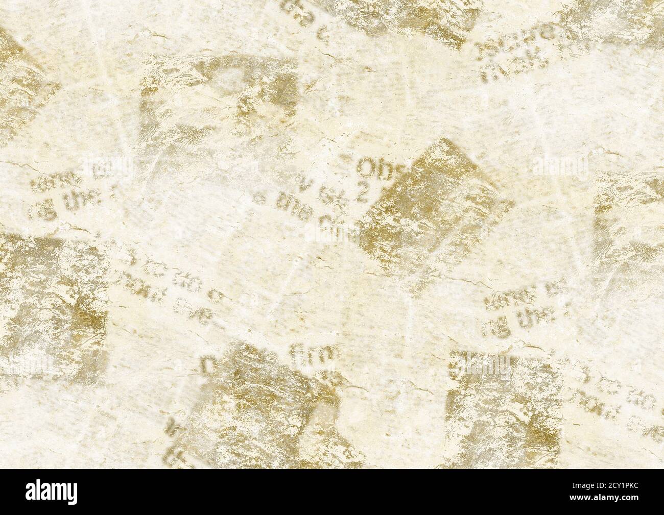Old grunge newspaper collage paper texture horizontal background ...