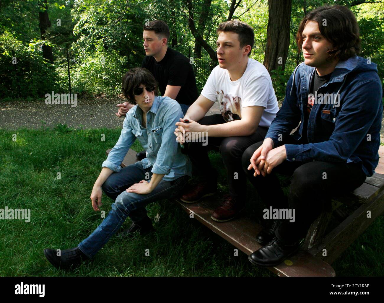 Jamie cook arctic monkeys hi-res stock photography and images - Alamy