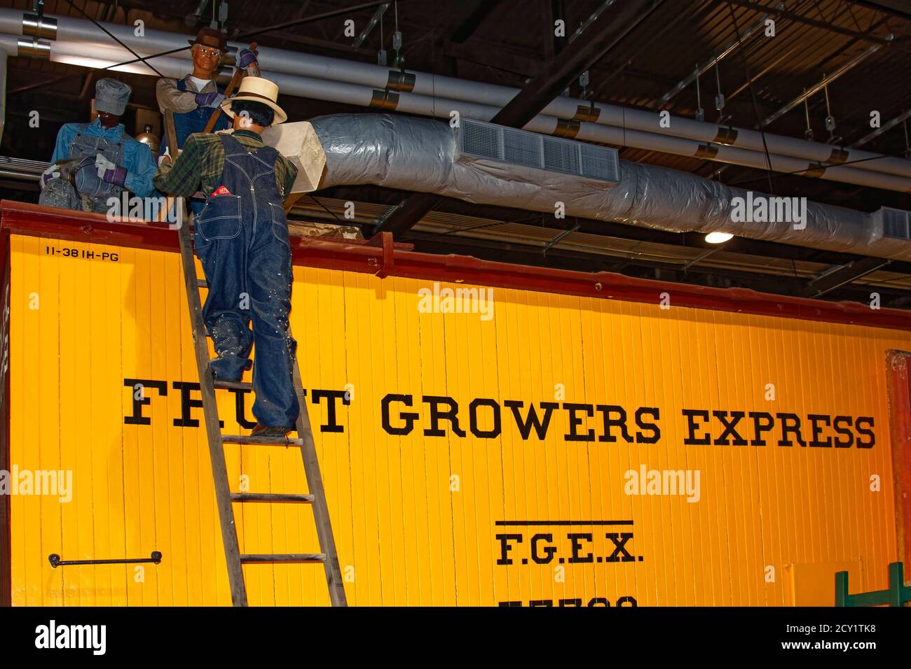 Fruit growers express railroad car hi-res stock photography and images ...