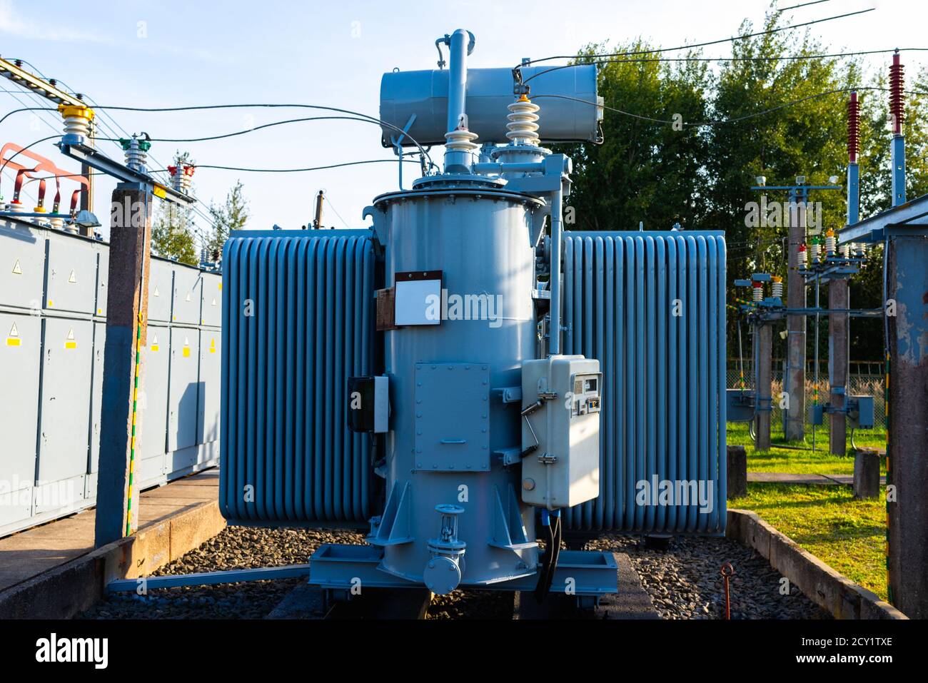 High voltage power transformer substation high voltage generator at ...