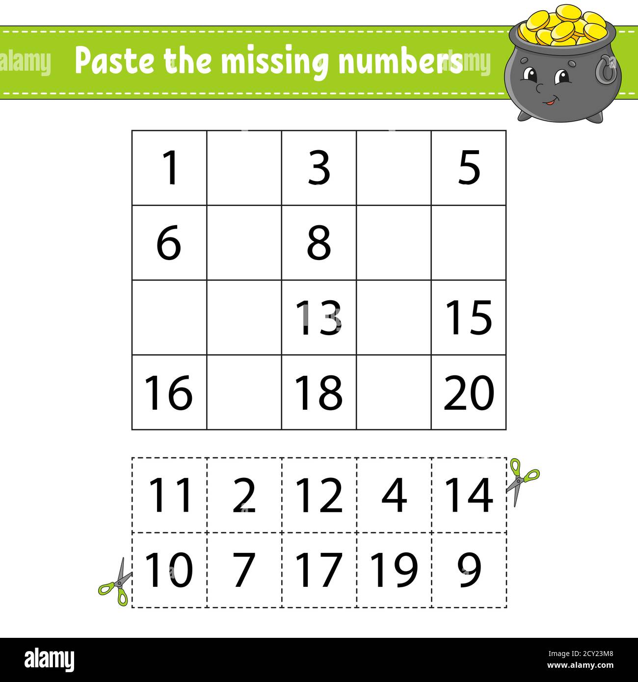 Practice Writing Numbers 1 20 Worksheet