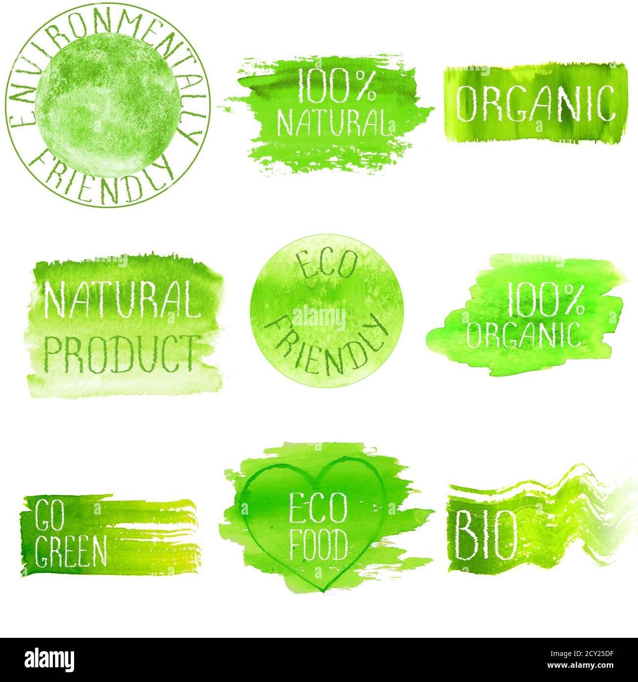 Watercolor logo hi-res stock photography and images - Alamy