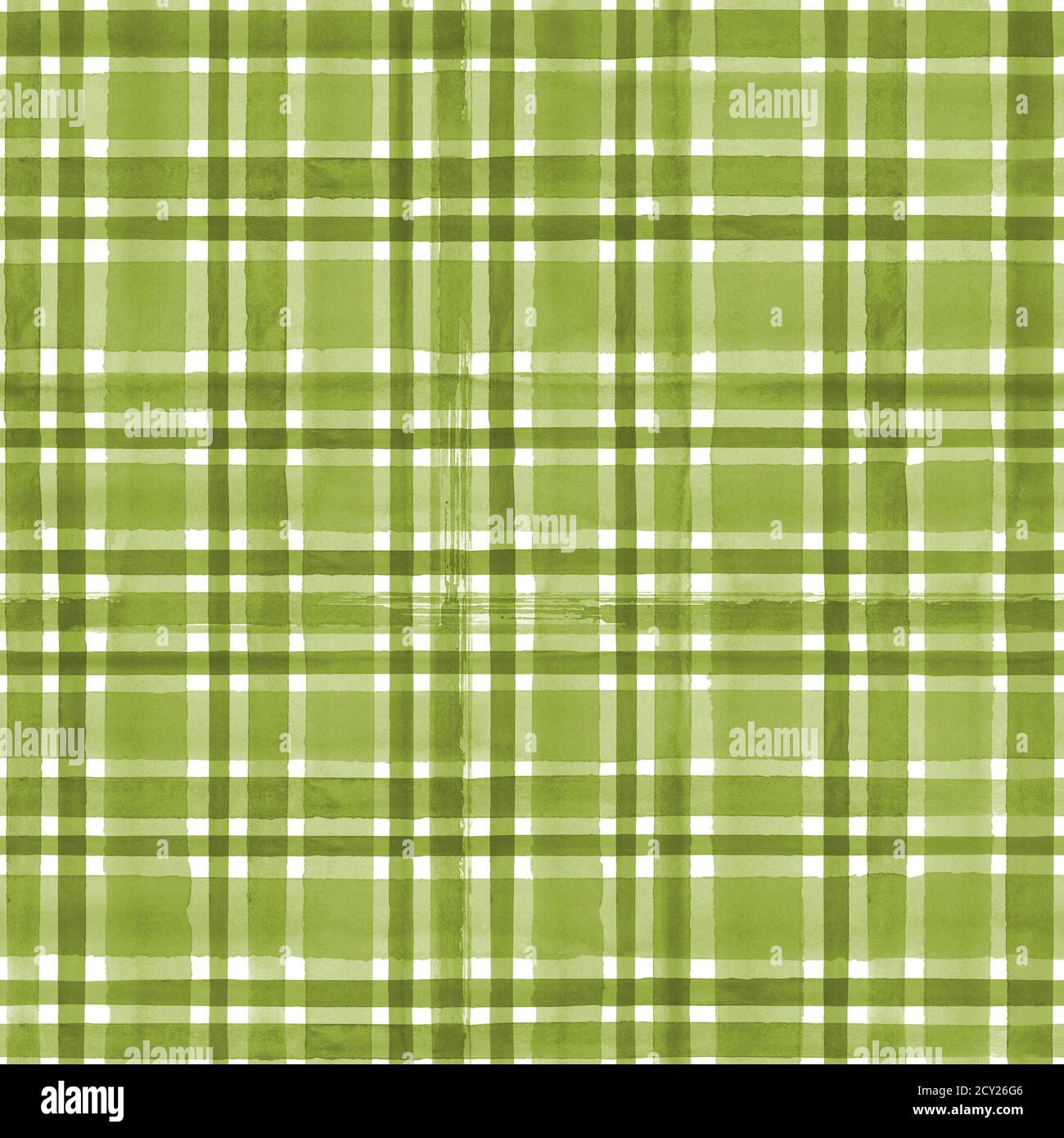 Watercolor green stripe seamless pattern texture background ...