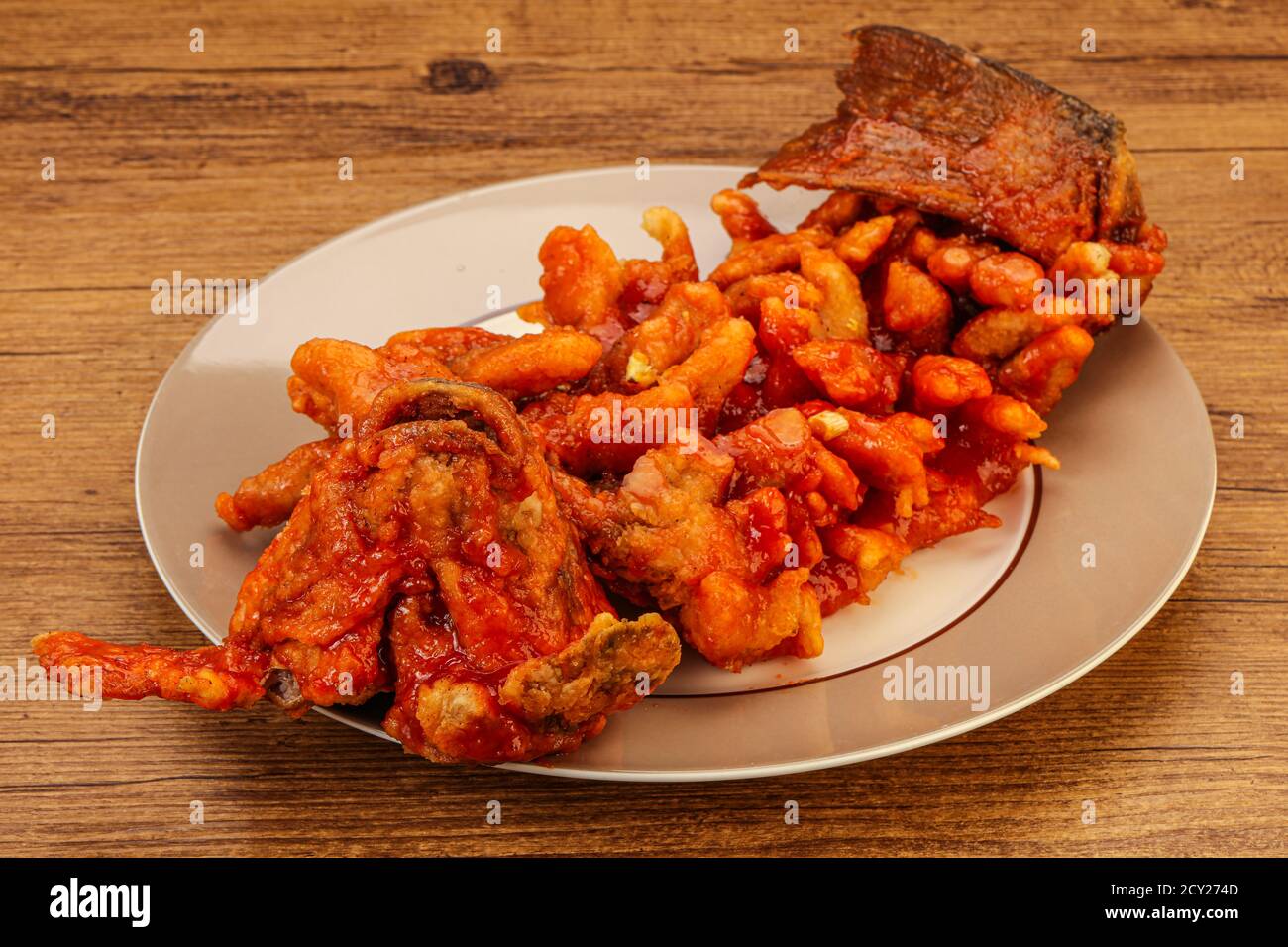 Chinese cuisine squirrel fish with sweet sauce Stock Photo - Alamy