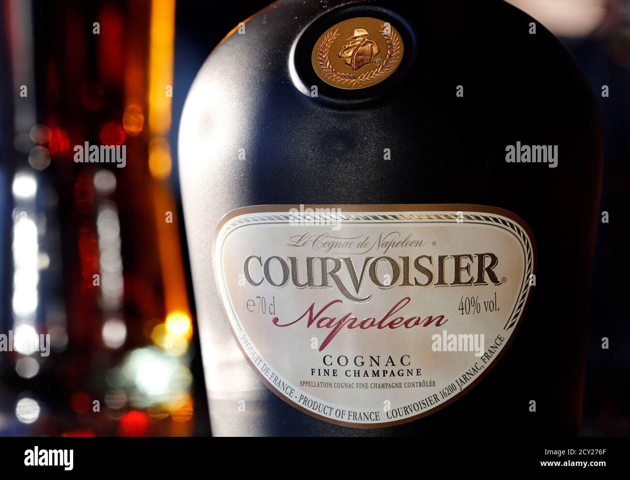 Courvoisier Cognac Bottle High Resolution Stock Photography and Images ...
