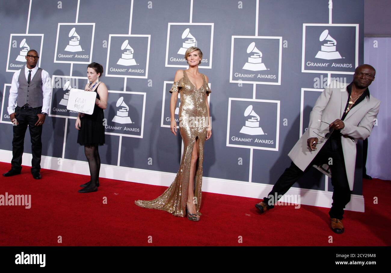 Heidi klum seal hi-res stock photography and images - Alamy