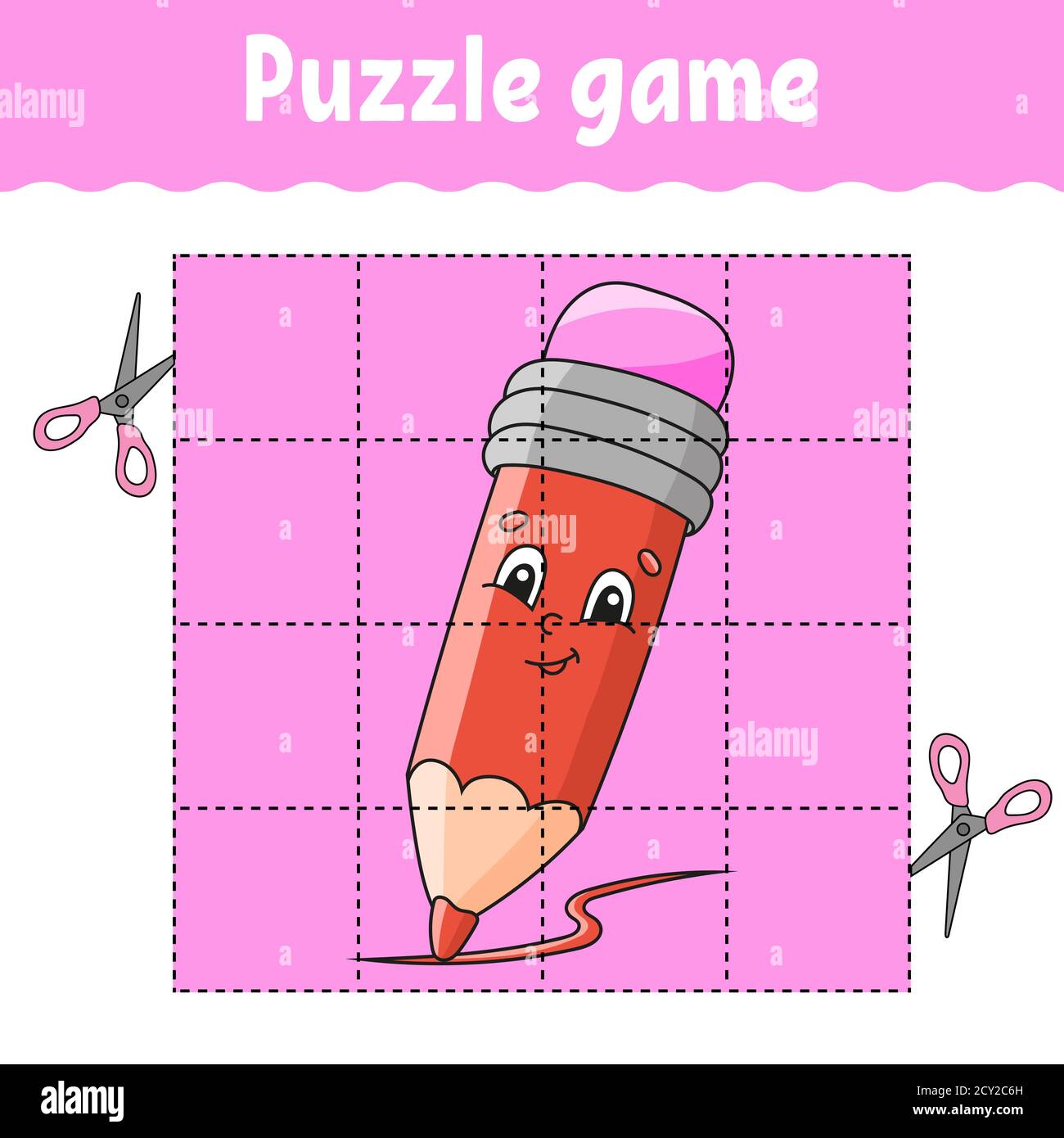 School memory game Stock Vector Images - Alamy