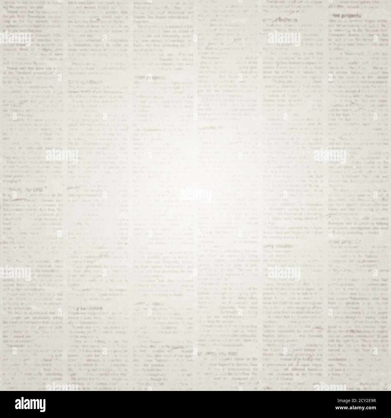 Old grunge newspaper paper texture square background. Blurred vintage ...