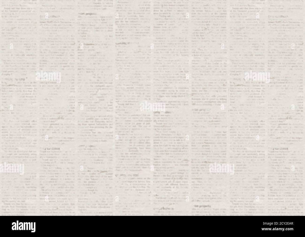 Old grunge newspaper paper texture background. Blurred vintage ...