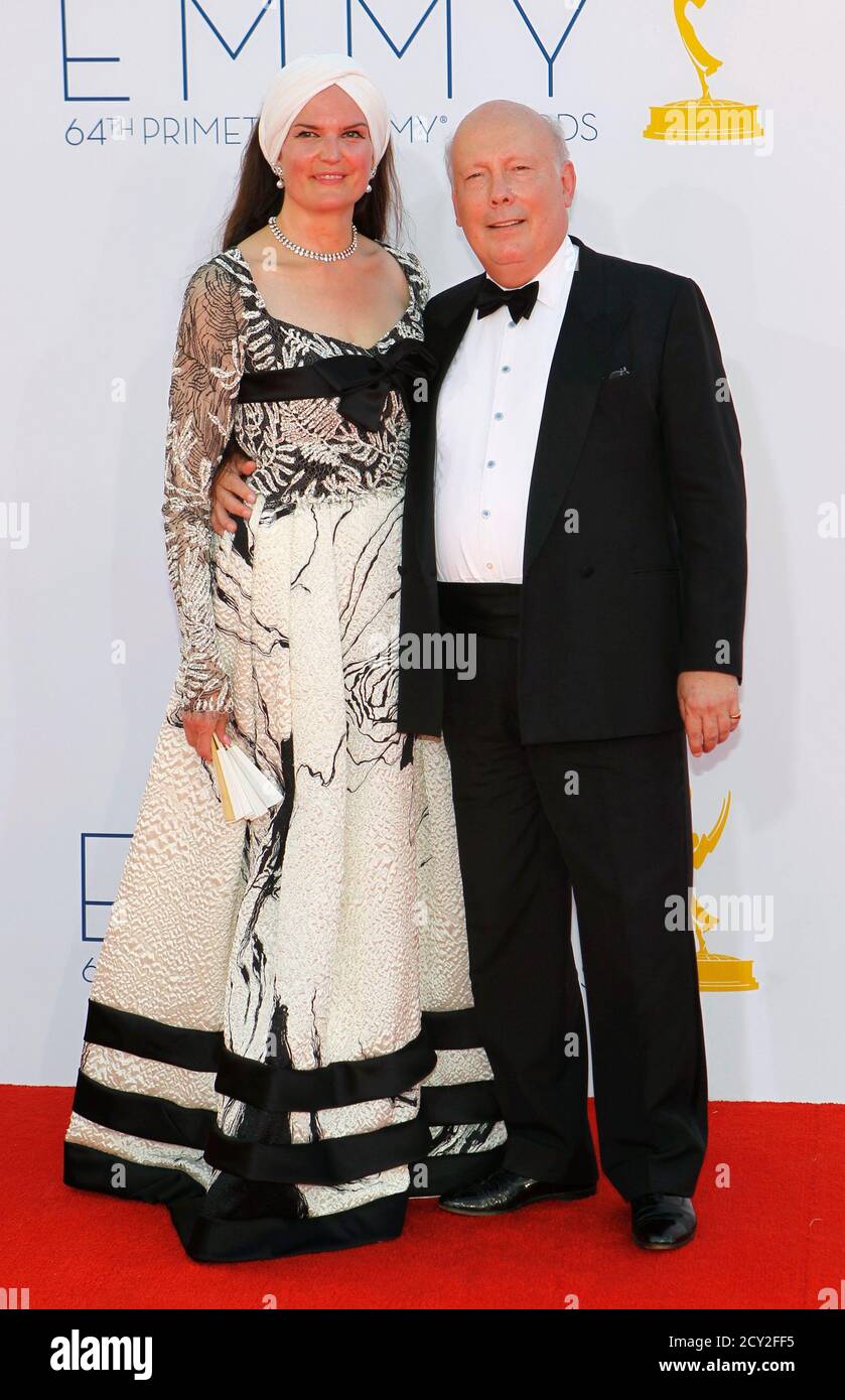 Julian fellowes and wife emma hi-res stock photography and images - Alamy