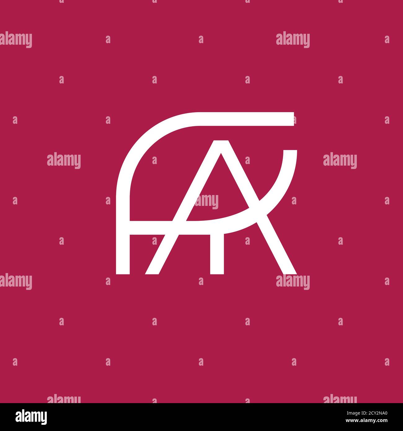 Professional artist images vector logo. P,A,I letters vector monogram ...