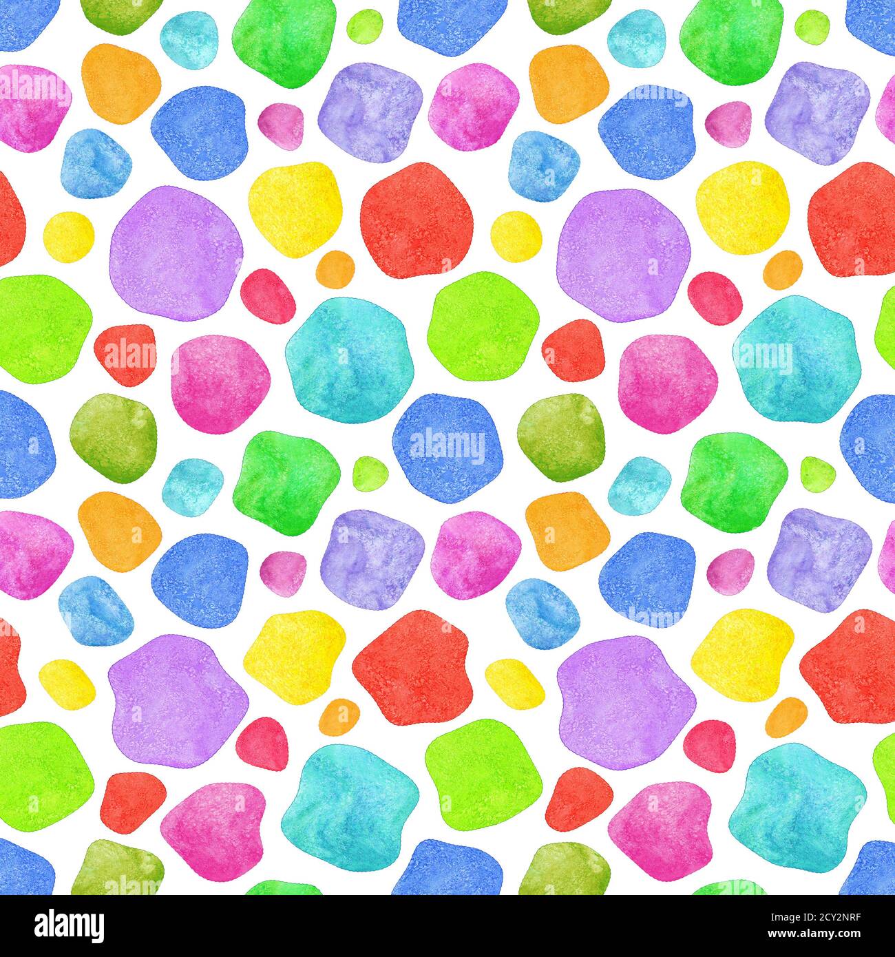 Colorful abstract geometric irregular shapes on white background ...