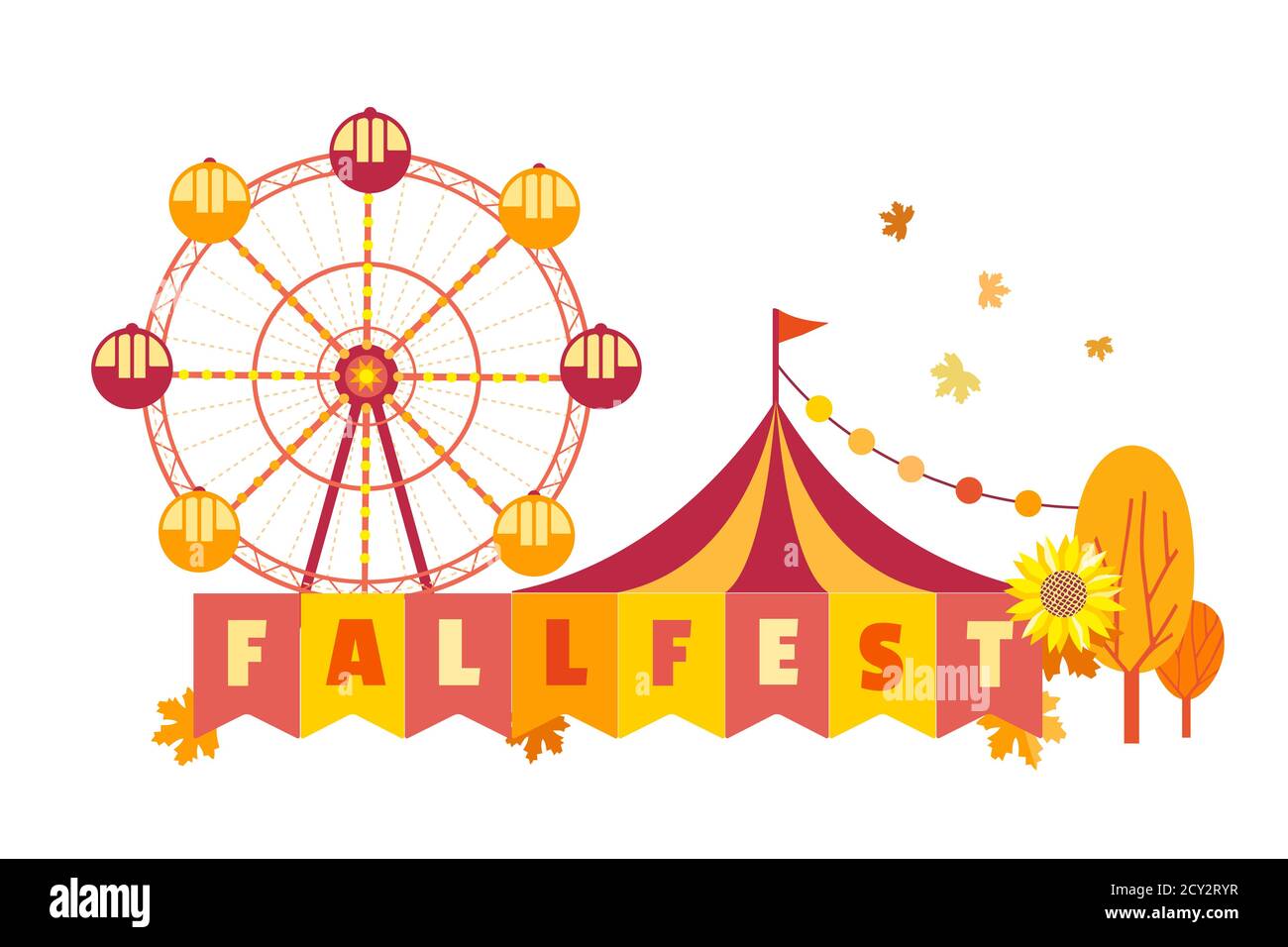 Fall family festival Stock Vector Images - Alamy