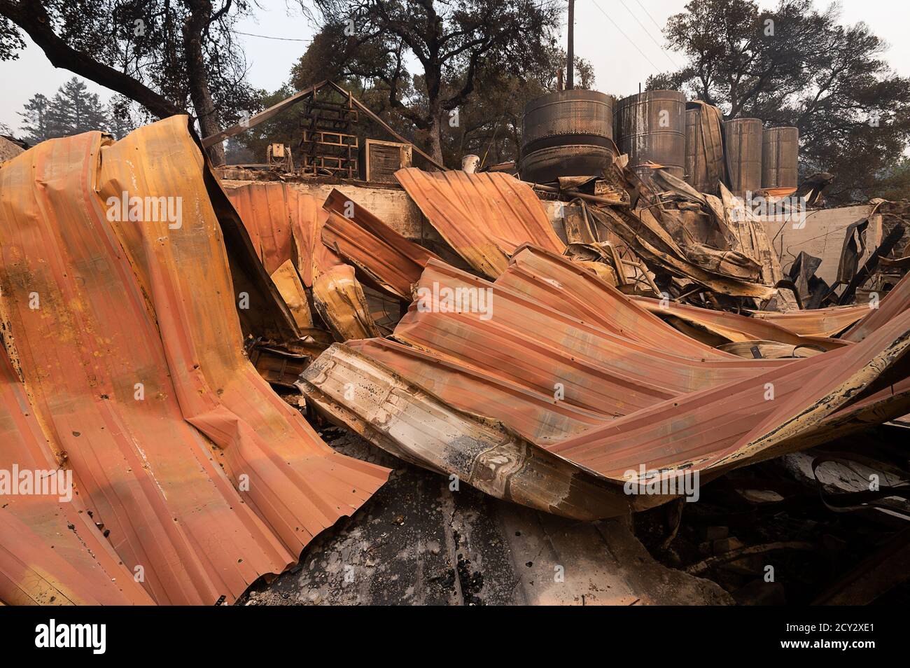 St. Helena, California, USA. 28th Sep, 2020. Burgess Cellars was ...
