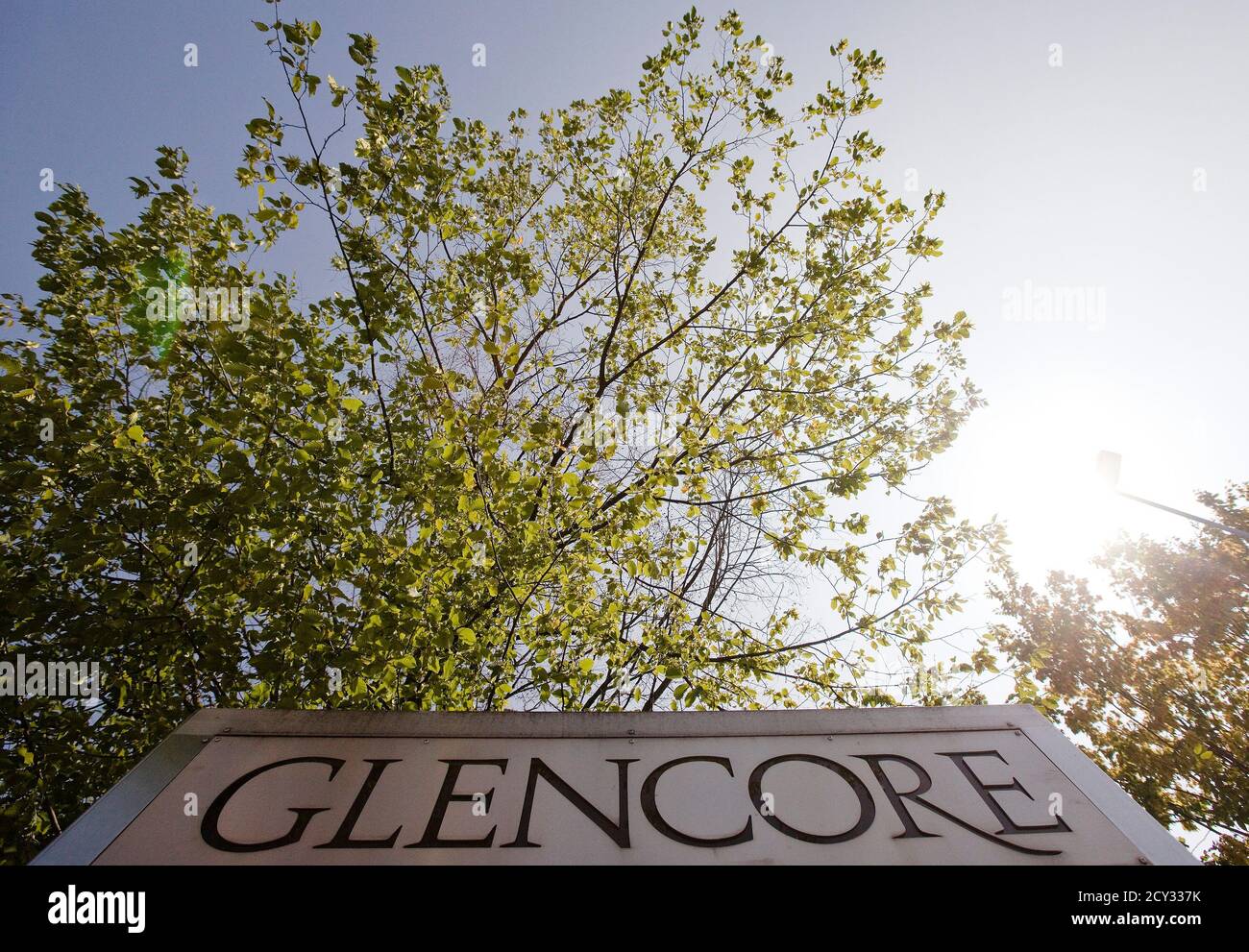 Glencore xstrata logo hi-res stock photography and images - Alamy