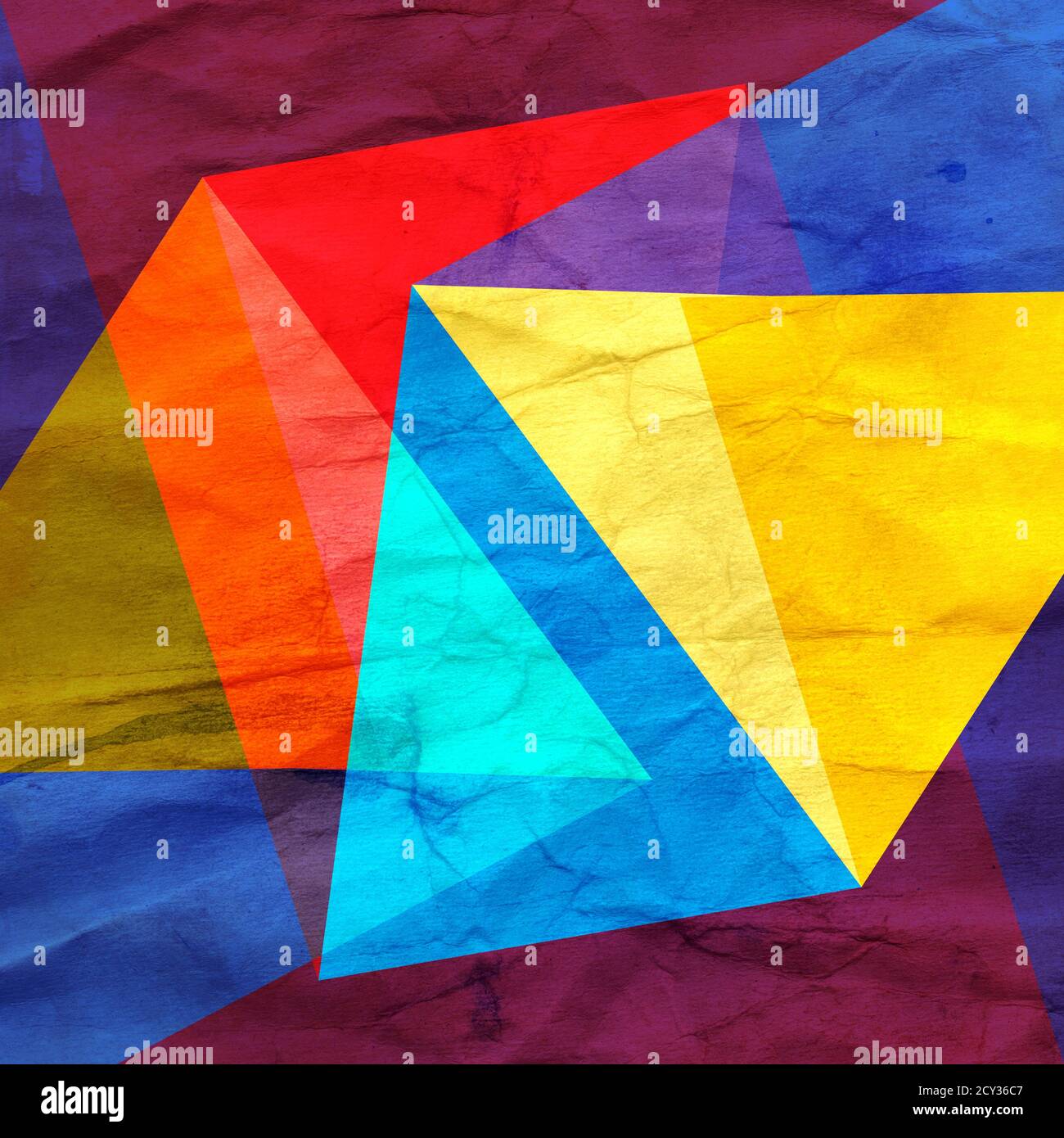 Abstract retro raster color background with geometric objects Stock ...