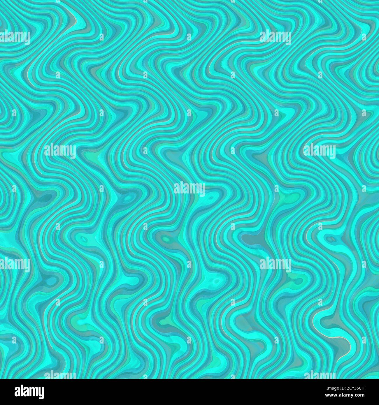 Abstract wavy background. Teal turquoise blue wavy striped grunge ...