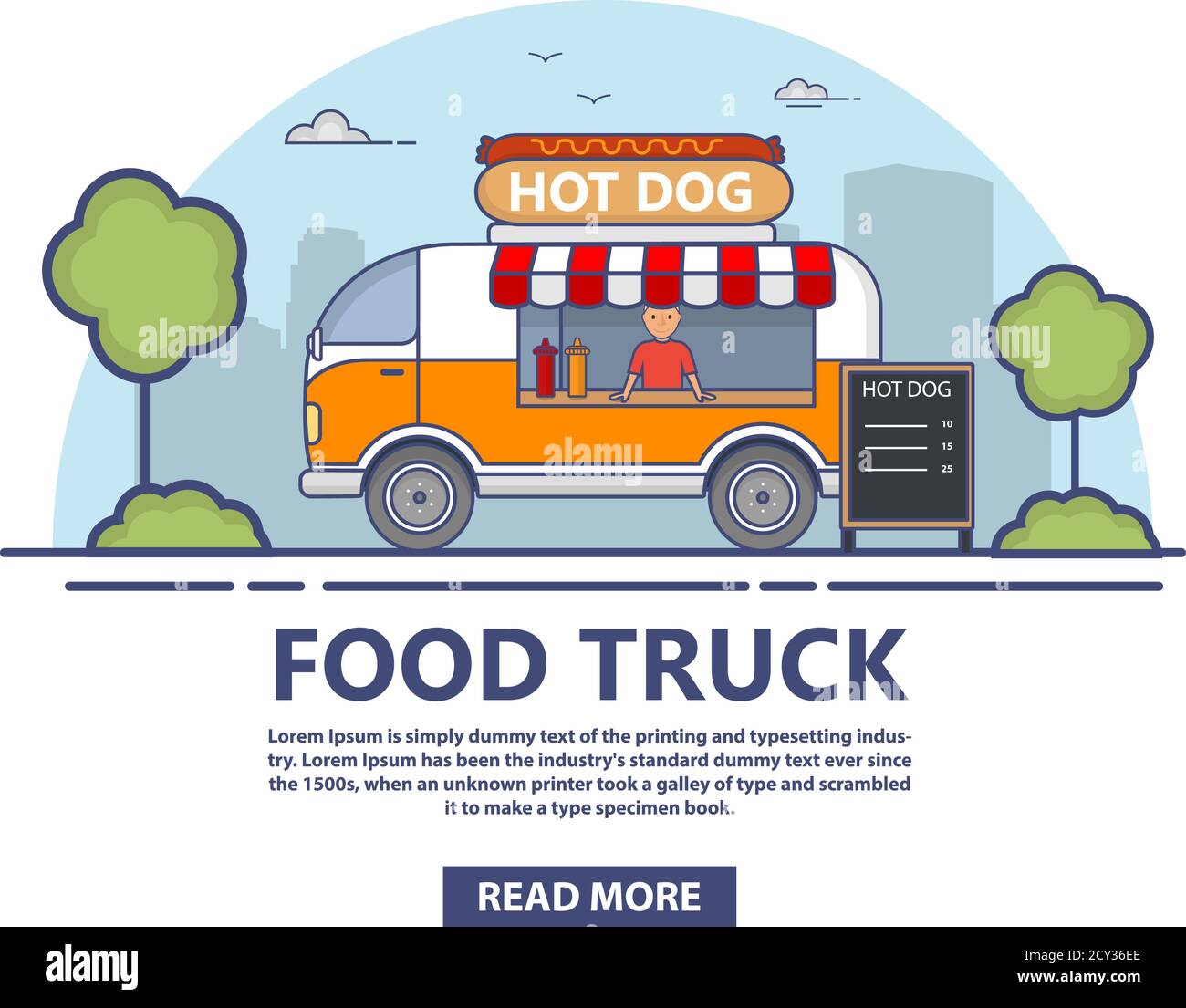 American car in the street Cut Out Stock Images & Pictures - Alamy