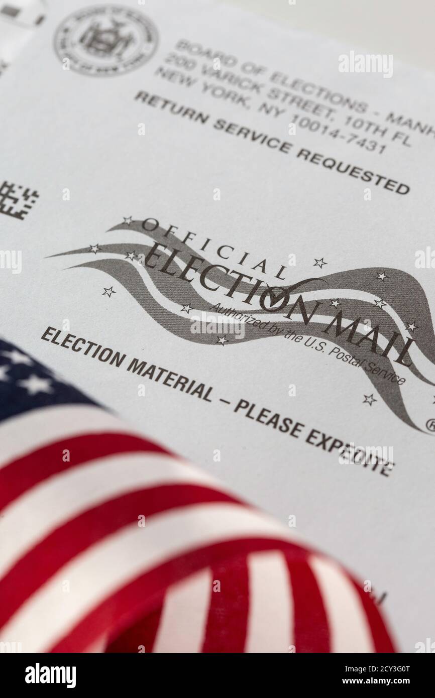 Official Absentee Ballot Mailings, General Election, 2020, United ...