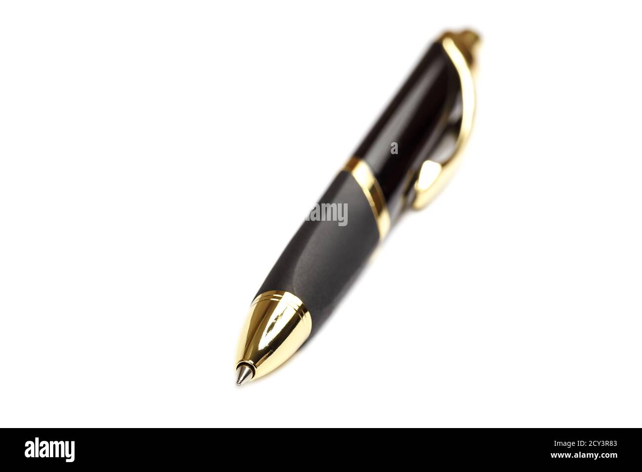 Automatic ballpoint pen on a isolated on white background Stock Photo ...
