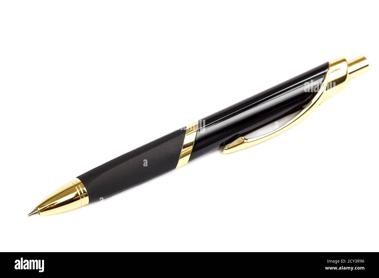 Automatic ballpoint pen on a isolated on white background Stock Photo ...