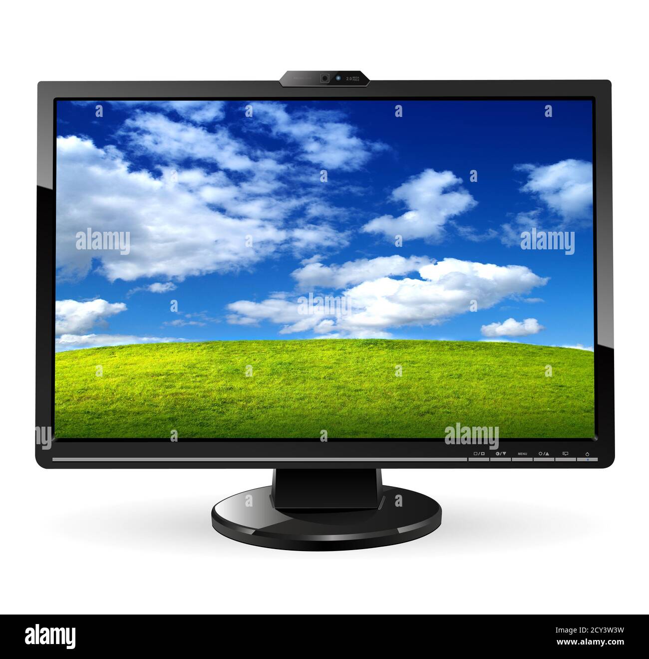 Lcd tv monitor Stock Photo - Alamy