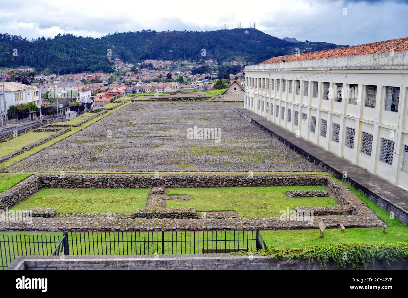 Cuenca, Ecuador - Ruins outside Museo Pumapungo Stock Photo - Alamy